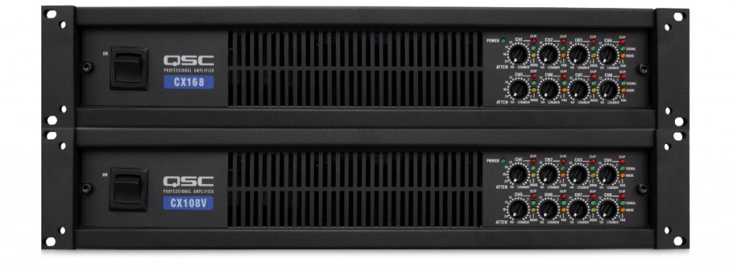 QSC CX Series Amplifiers - Sound Solutions Canada