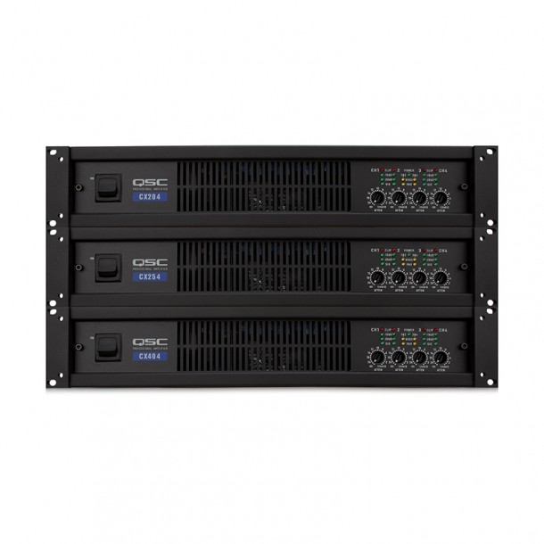 QSC CX Series 4-Channel Amplifiers - Sound Solutions Canada