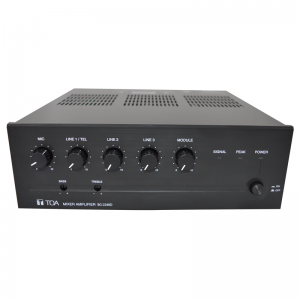 TOA BG-Series Multi-Channel Power Amplifier - Sound Solutions Canada