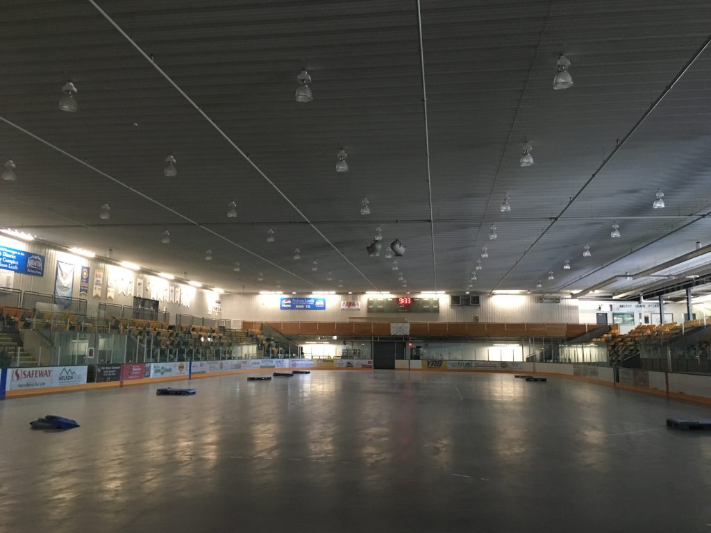 Nelson Arena Sound System Upgrade Oct 2018 - Sound Solutions Canada