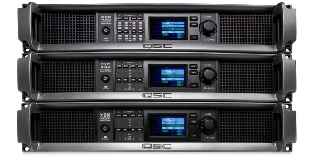 QSC CXD-Q Series Amplifiers - Sound Solutions Canada